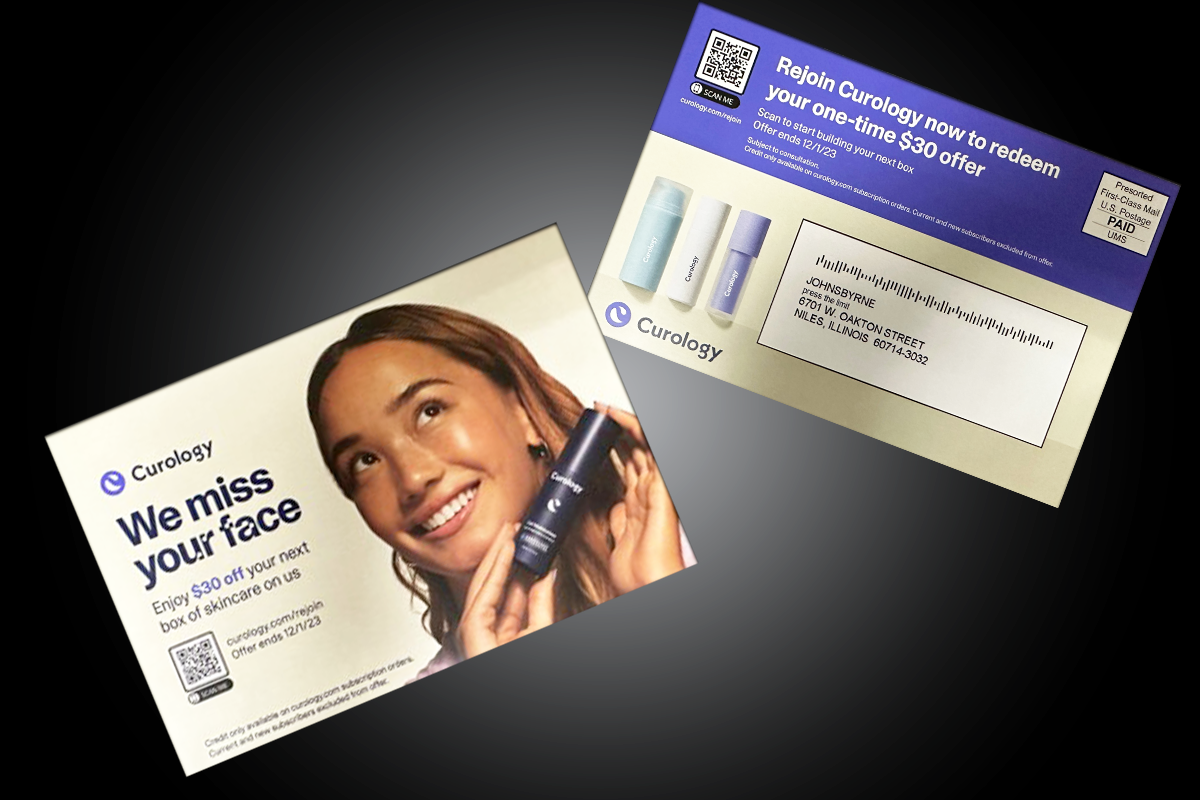 Beauty Direct Mail Program - JohnsByrne